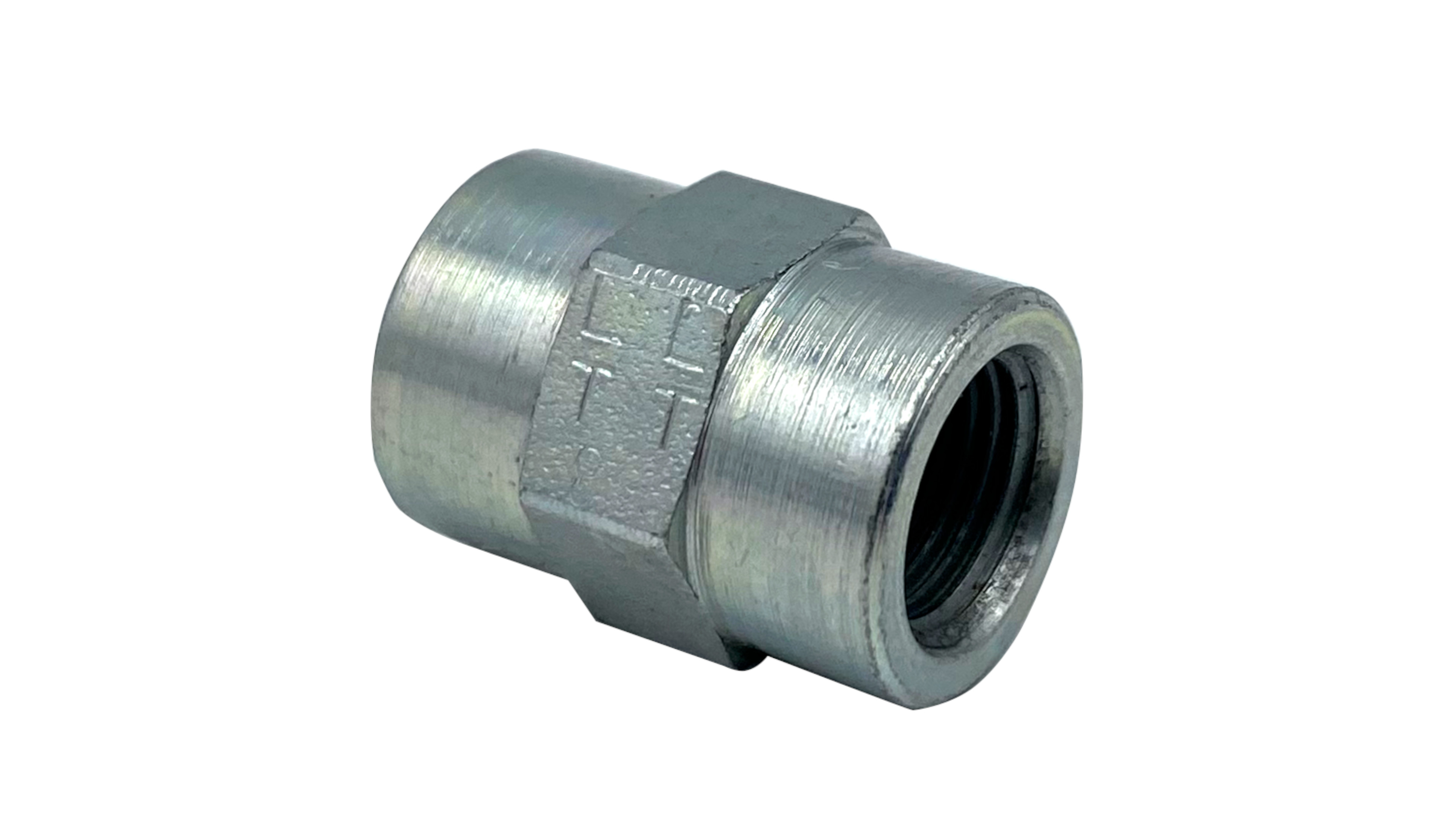 Gerade Muffe Mu zöllig, MU zöllig NPT - zöllig NPT, Gerade ...