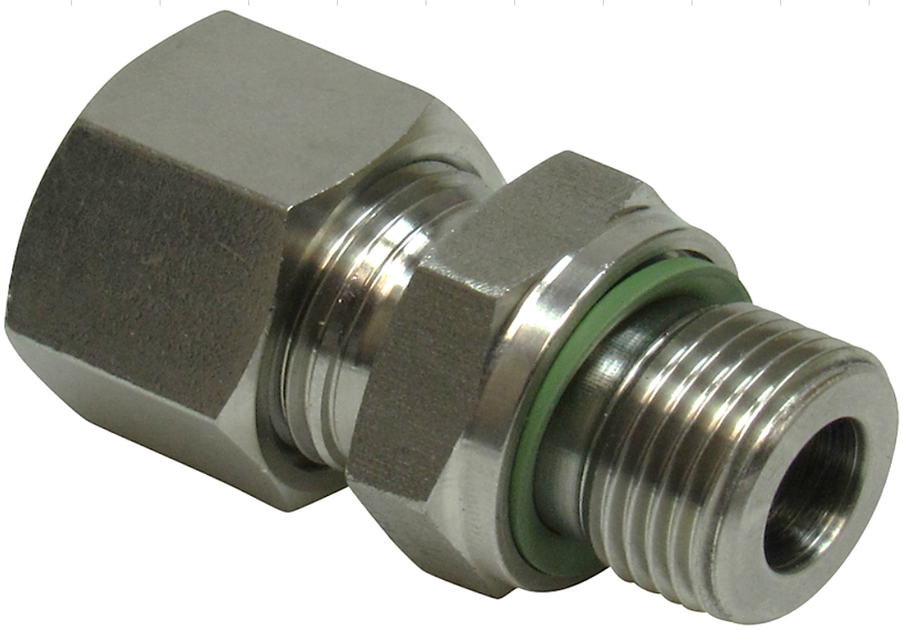 Gerade Einschraubverschraubung 30 SR 1" ED Edelstahl | 30 S | 1 ...